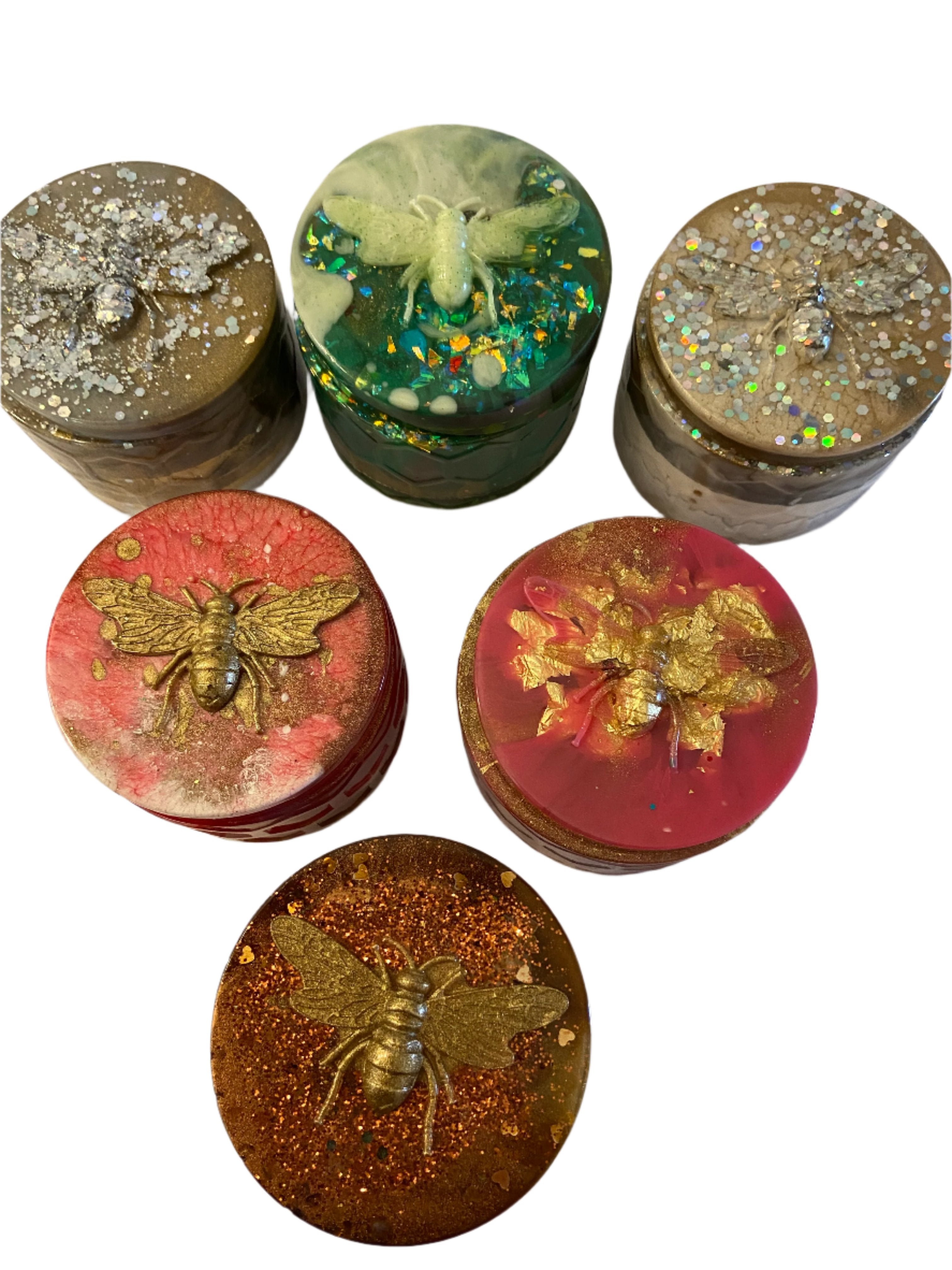 Resin "Bee" Containers – Jules Nesting & Design