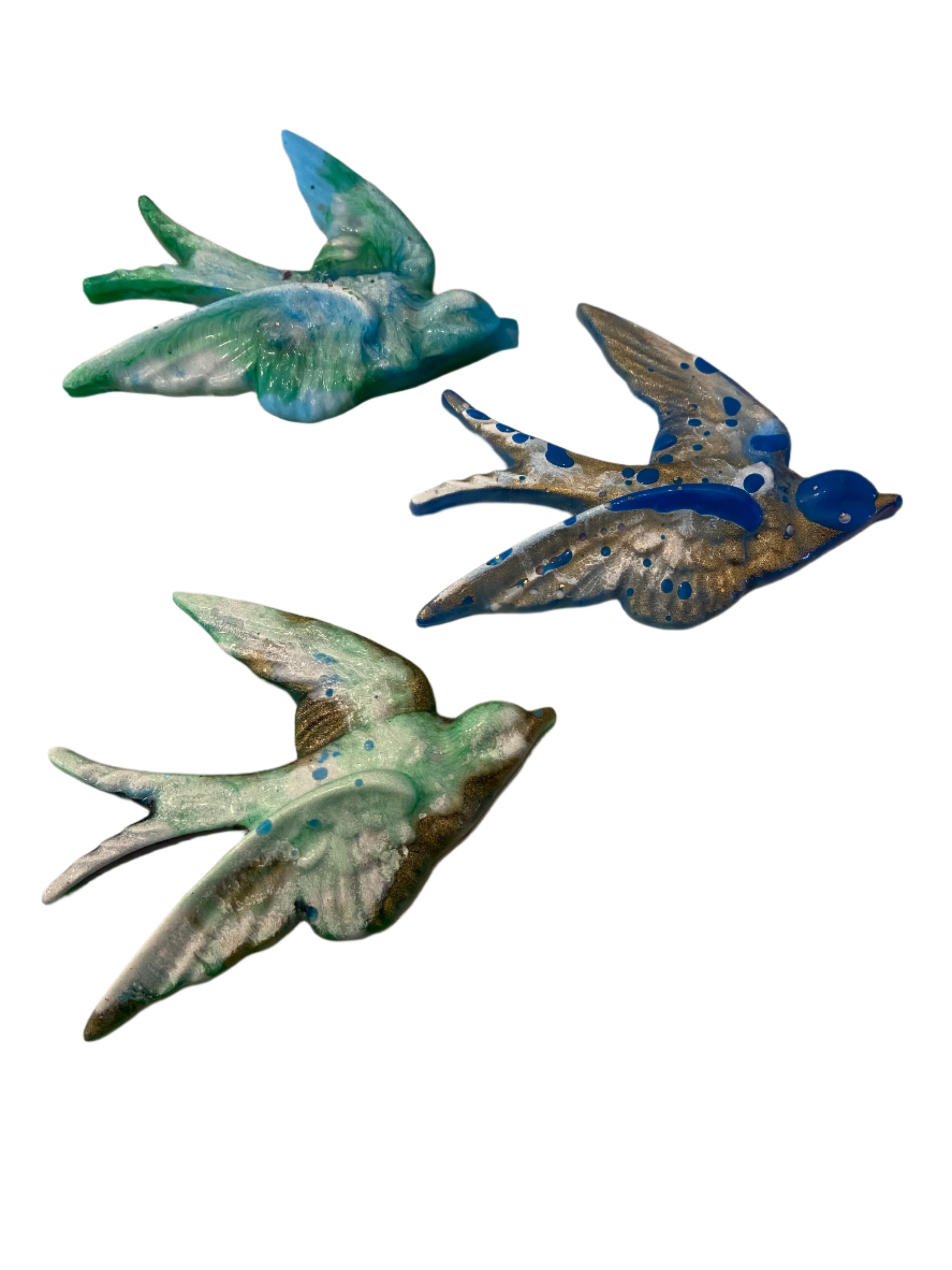 Resin Flying Birds – Jules Nesting & Design